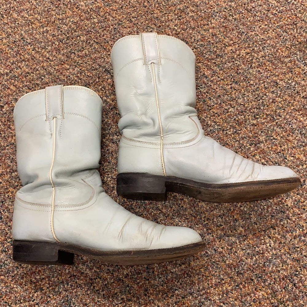 Justin Roper Boots & Belt (Set) - Gem